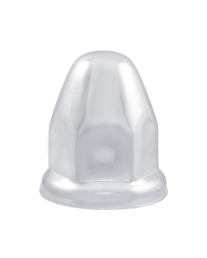 UP10006 - 1-1/2" X 2-1/4" Chrome Steel Bullet Nut Cover With Flange