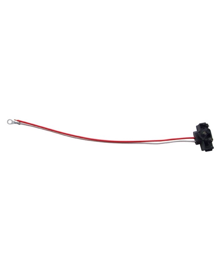 UP34215 - 2 Wire Pigtail With 2 Prong Right Angle Plug - 12" Lead (Bulk)