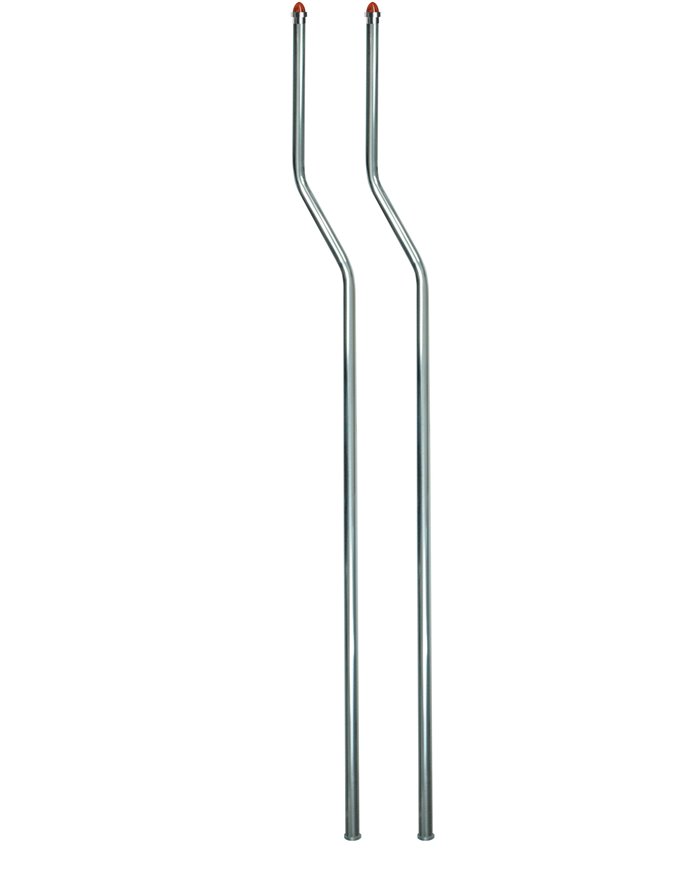 UP86068 - Stainless Bumper Guide Kit With Watermelon Lens Top - Amber ...