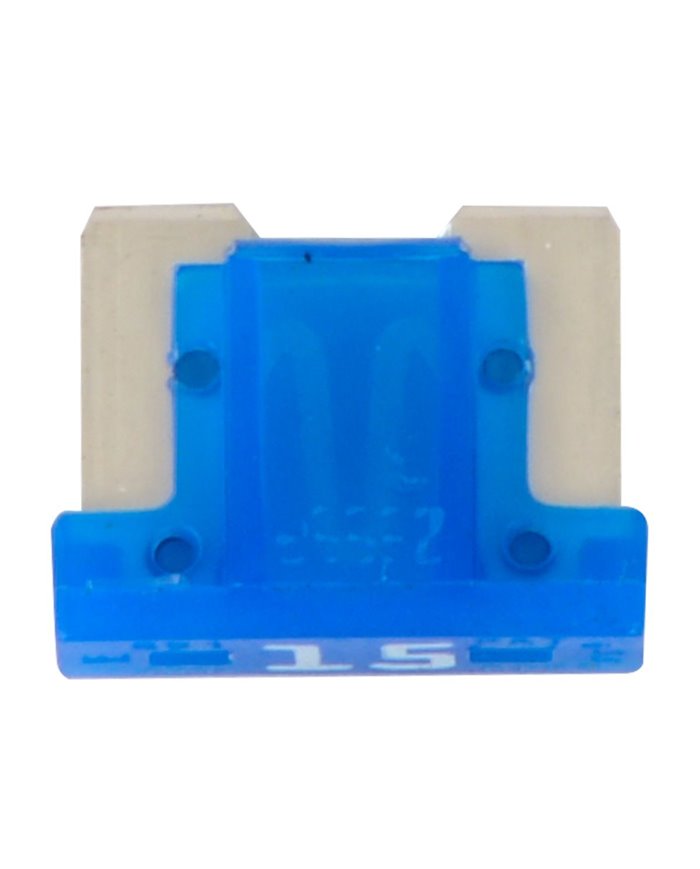 GG62953 - LOW PROFILE MINI FUSES, 15 AMP (BLUE), 5PCS/PKG