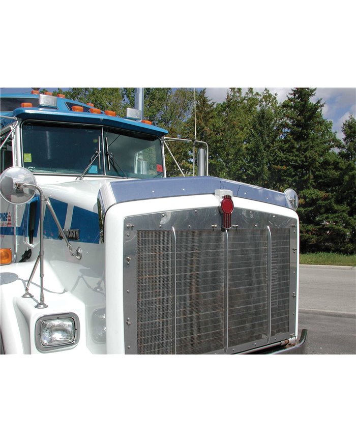UP29009 - 430 Stainless Steel Bug Shield For 1993-2006 Kenworth T800 ...