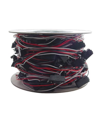 UP34243 - 100 Count 3-Prong Male Right Angle Bullet Plugs Wire Harness ...